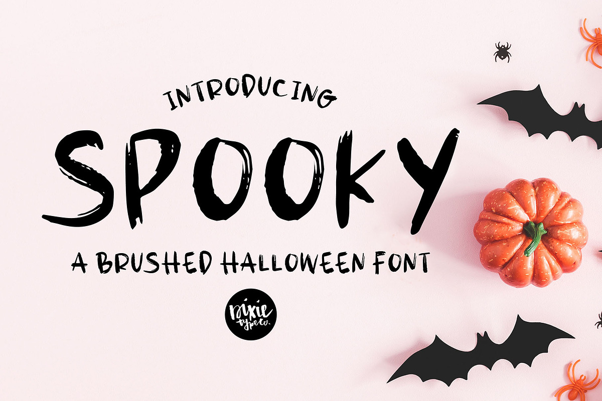 HALLOWEEN Font Bundle, a Script Font by Blush Font Co.