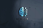 Net Brain Logo, a Branding & Logo Template by Design_Planet
