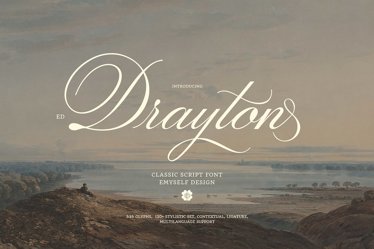 ED Drayton - Classic script