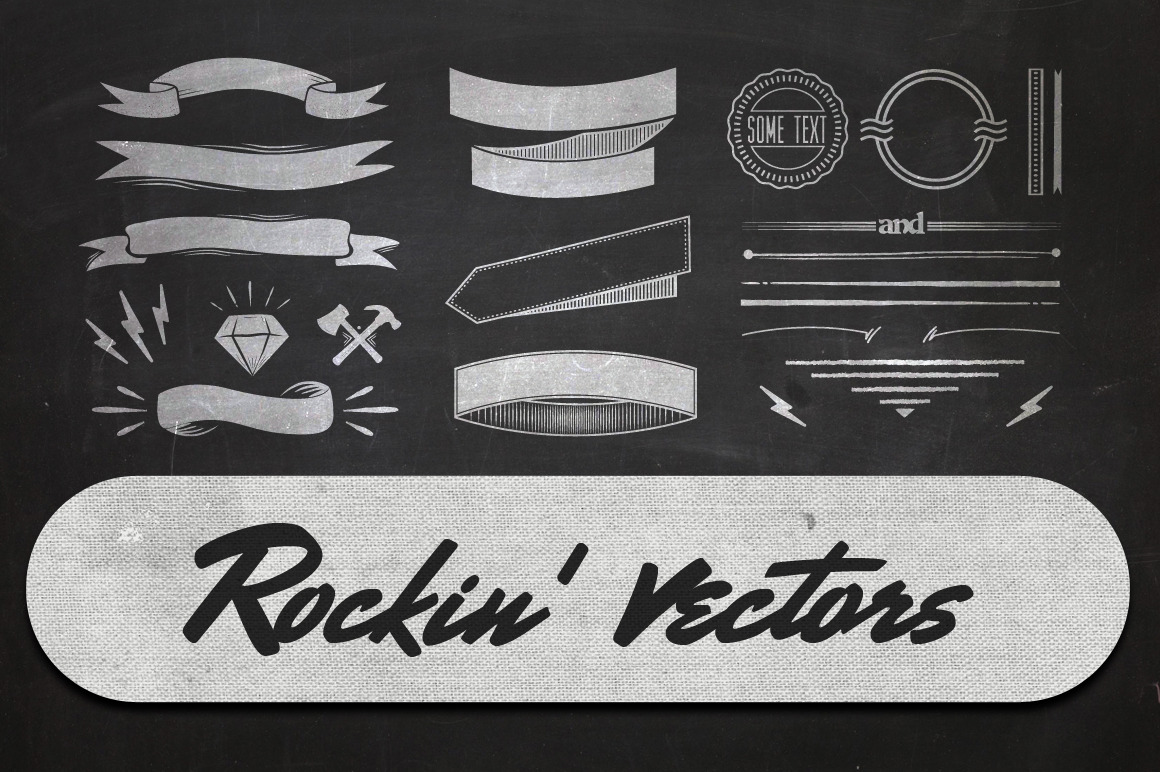 Rockin' Vectors, an Object Graphic by tomodachi studio
