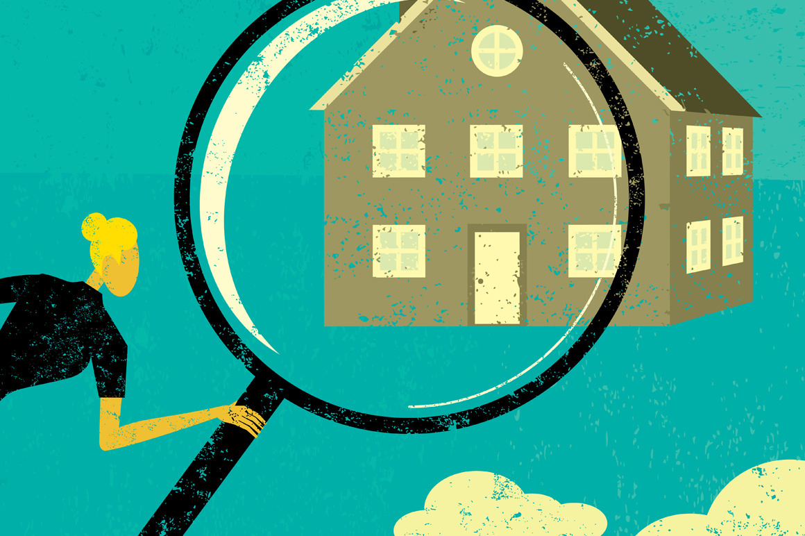 Finding a Home, a Work Illustration by retrorocket | Creative Market