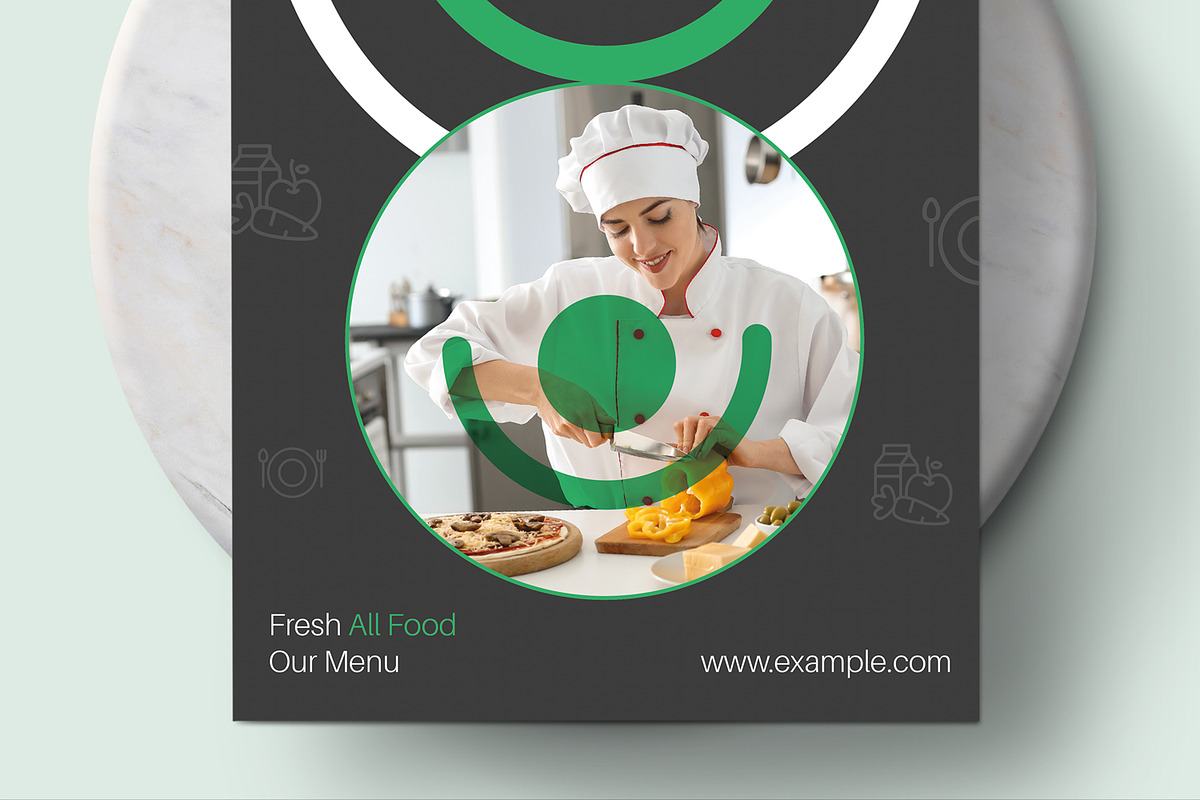 Restaurant Food Menu Book Template