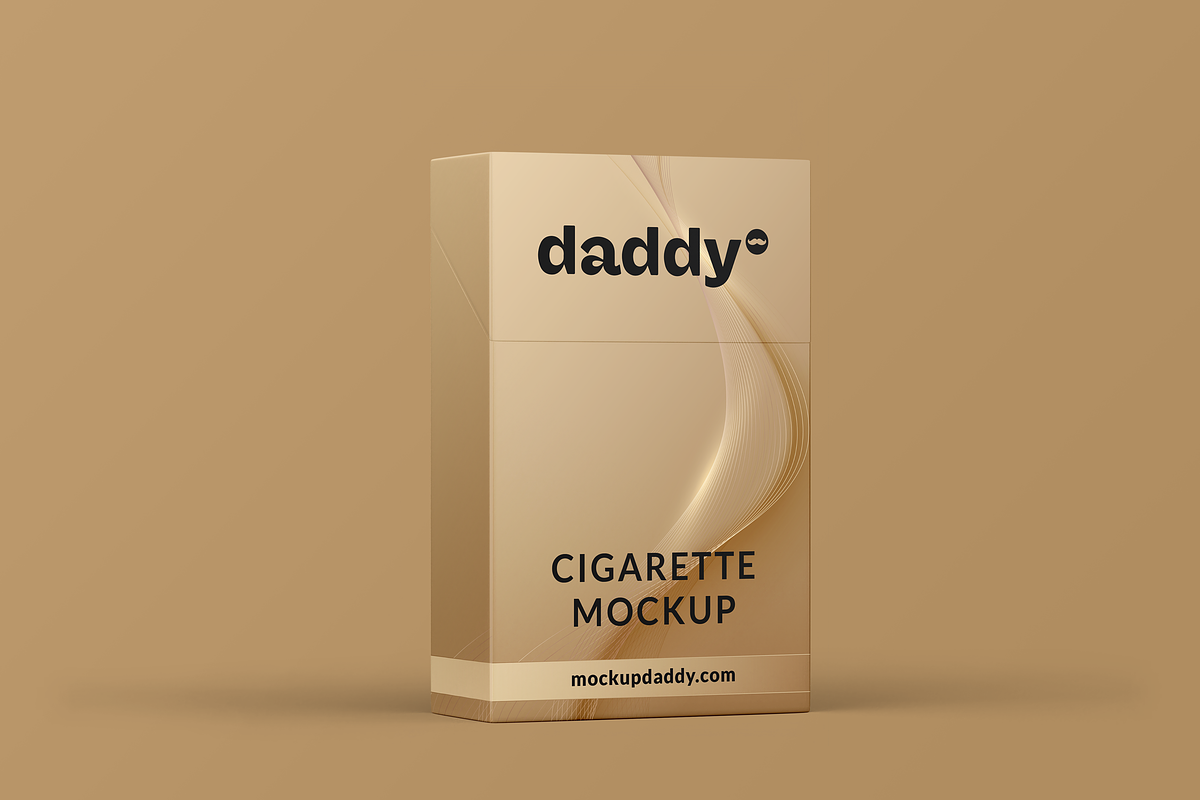 Cigarette Branding/Packaging Mockup, a Packaging Mockup by Mockupdaddy