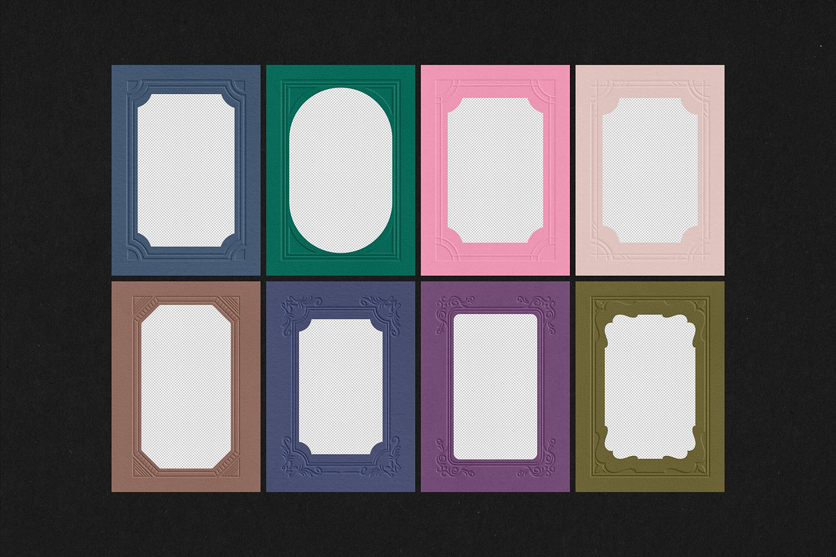 Vintage Elegant Frames Collection, an Object Graphic by Design Squad