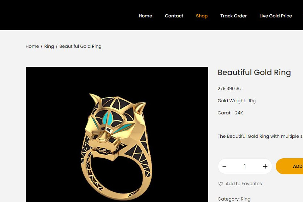 Live Gold Price with Chart - Plugin