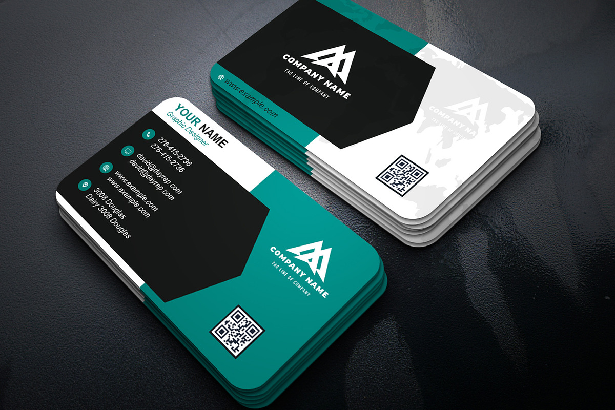 Corporate PSD Business Card Template | Creative Market