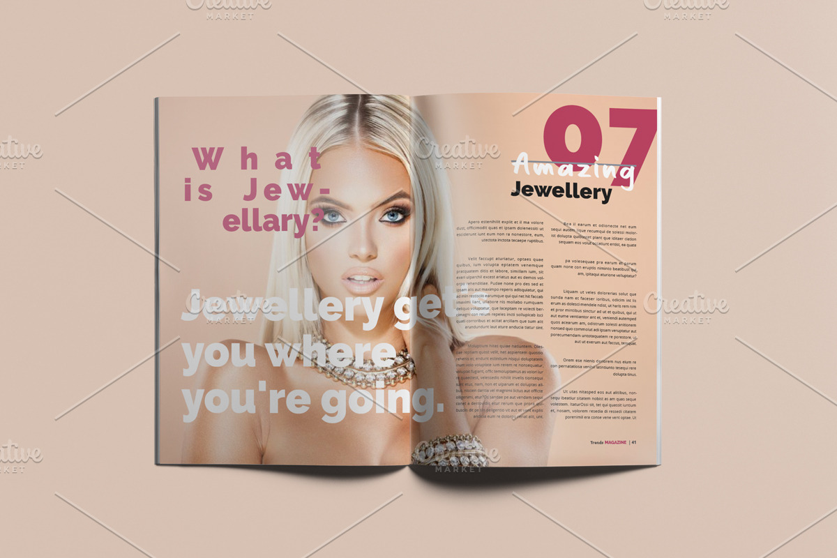 Winter Special Magazine Layout