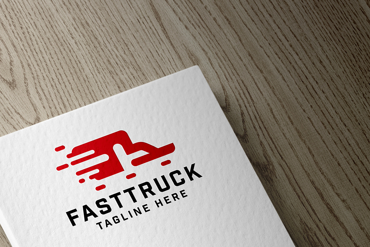 Fast Truck Logo, a Branding & Logo Template by Design_Planet