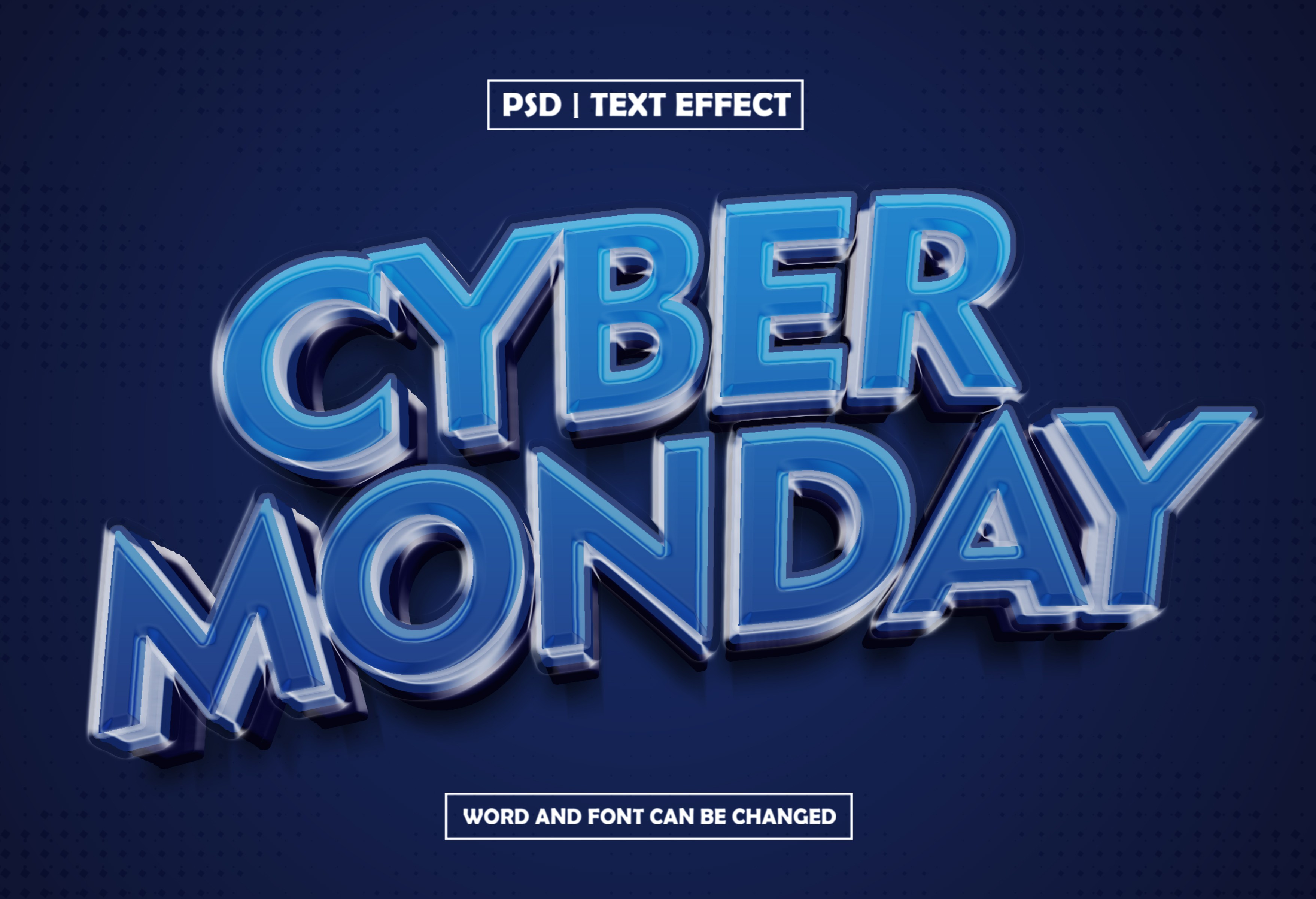 Cyber monday 3d text effect for sale, a Layer Style Add-On by AP Market