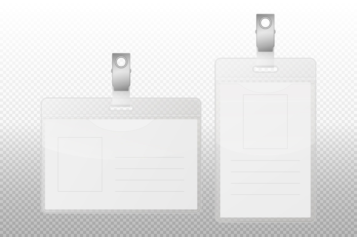 Identification cards., an Object Graphic by Gomolach | Creative Market