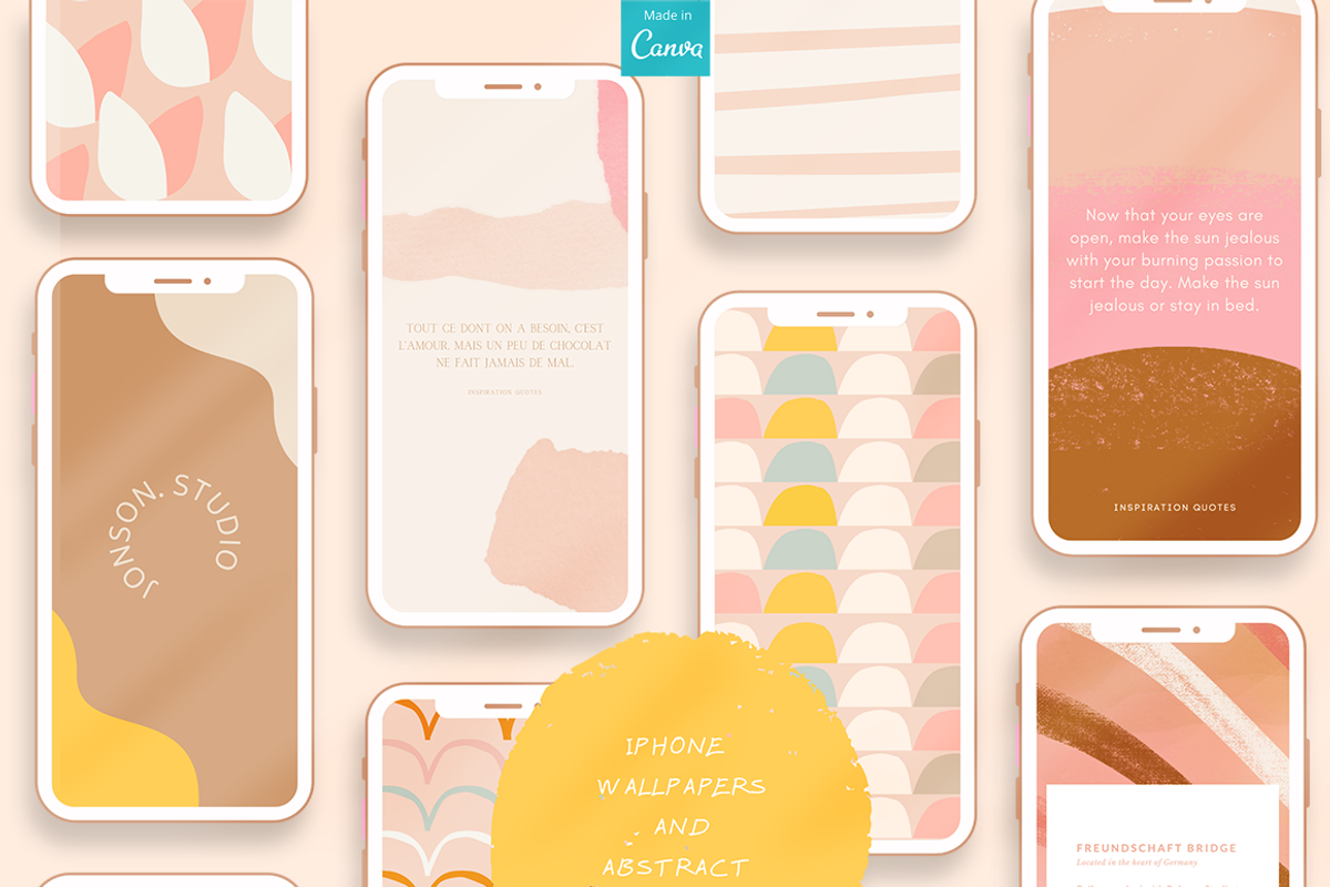 +130 Rainbow collection in Canva, a Social Media Template by Kristina&Co