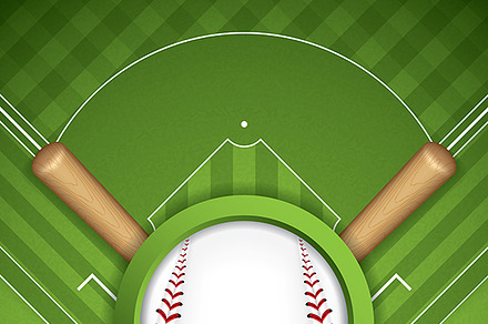 Baseball stadium, a Texture Illustration by gigello