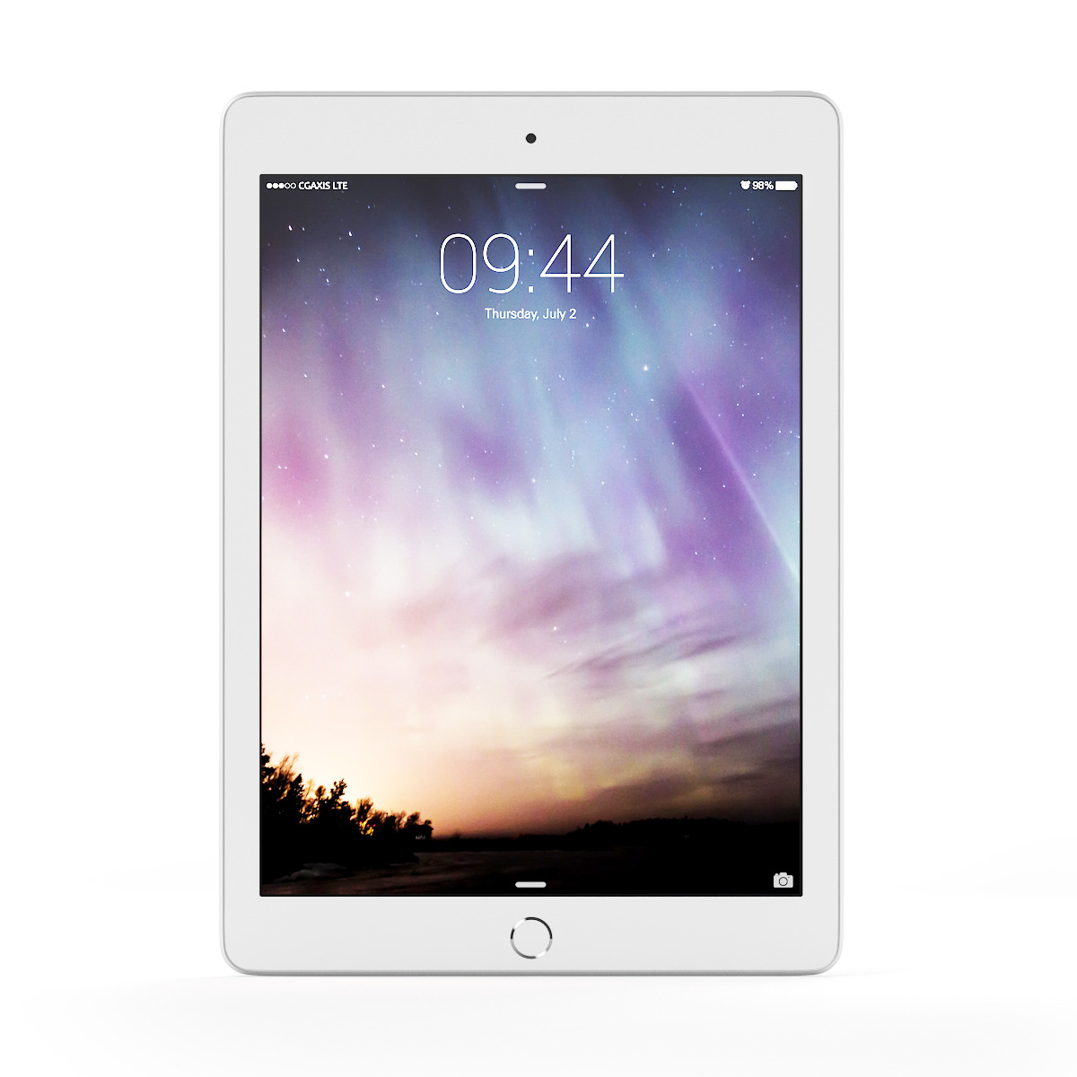 White tablet, an Object 3D Model by CGAxis