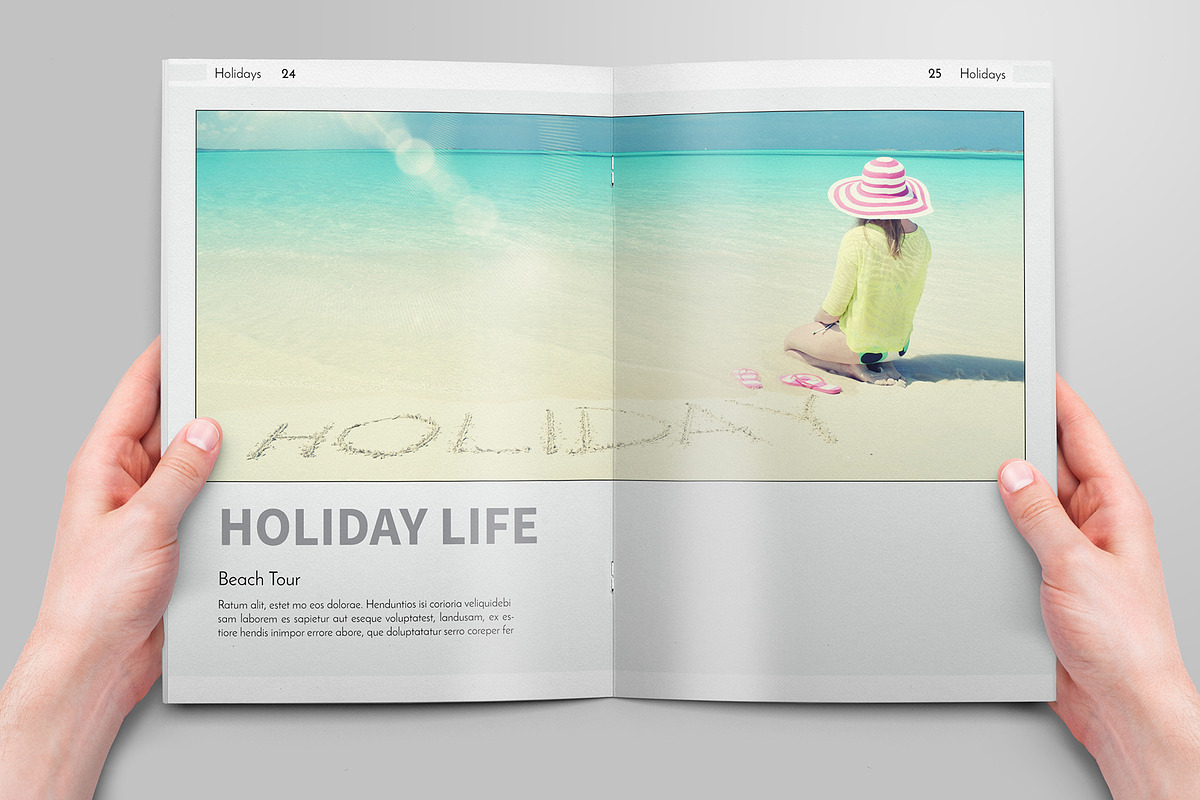 Holidays Brochures, a Brochure Template by Graphic_Art
