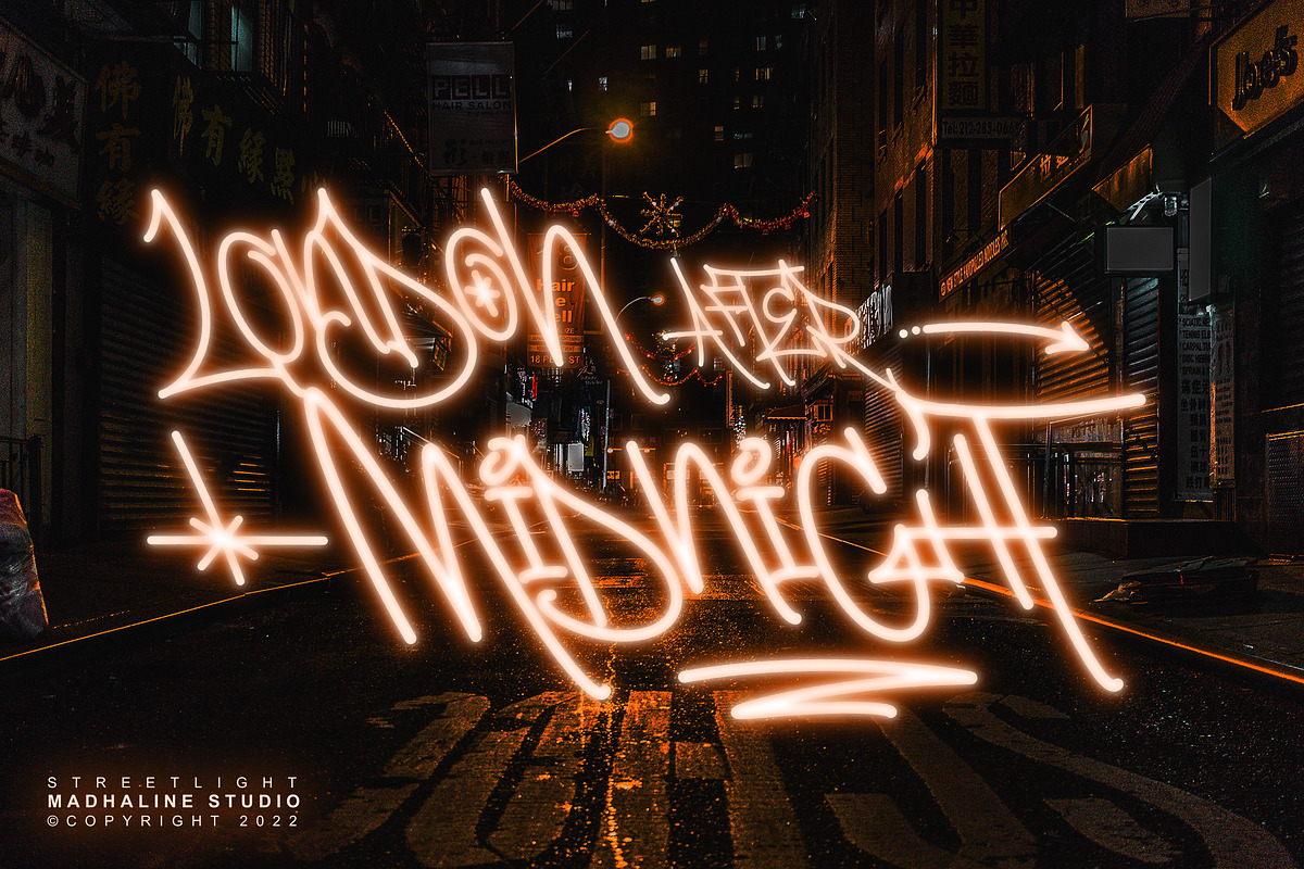 Streetlight | Graffiti Font