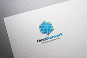 Hexa Network Logo, a Branding & Logo Template by XpertgraphicD