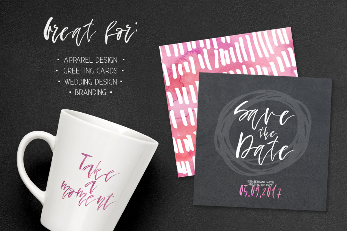 Fallen Angel - calligraphic font, a Script Font by Favete Art