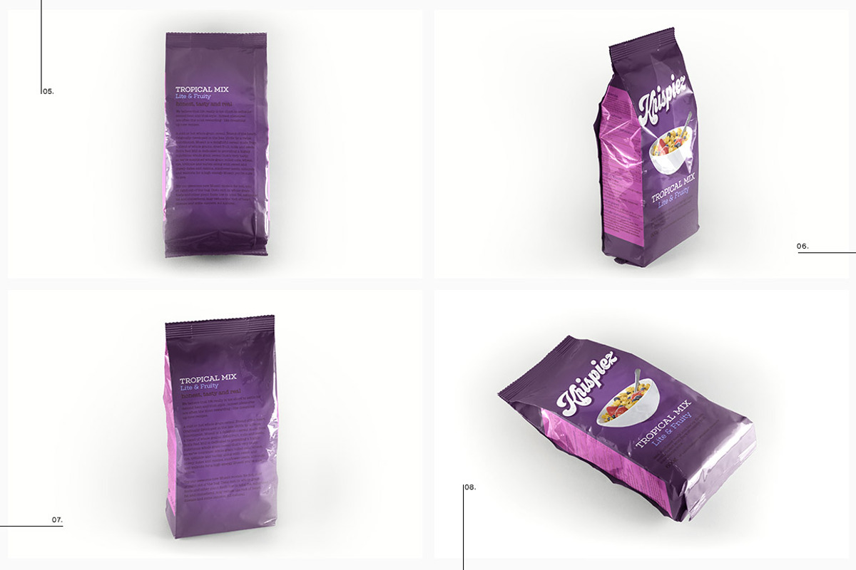 Pouch Packet Packaging Mockup, a Packaging Mockup by bangingjoints ...