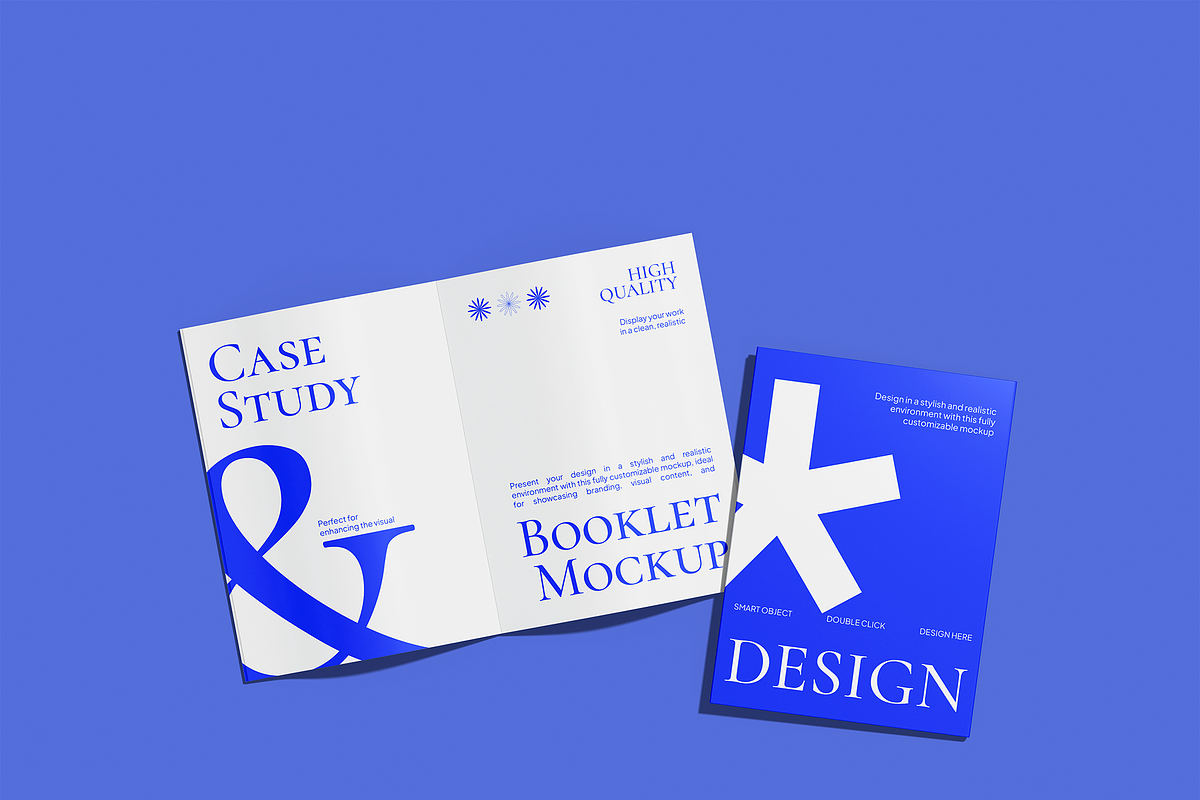 Case Study Booklet Mockup