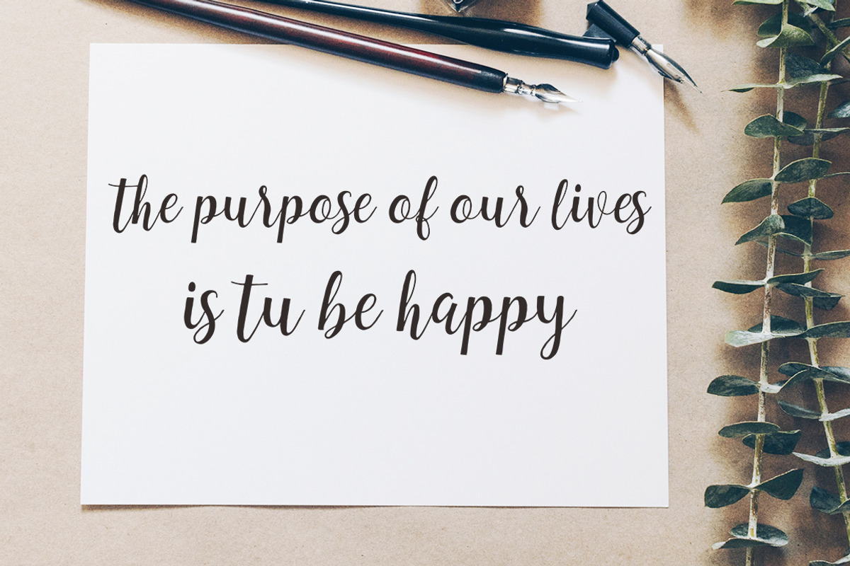 Malika Script, a Script Font by Encolab