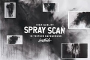 Spray Scan - 10 Texture Background