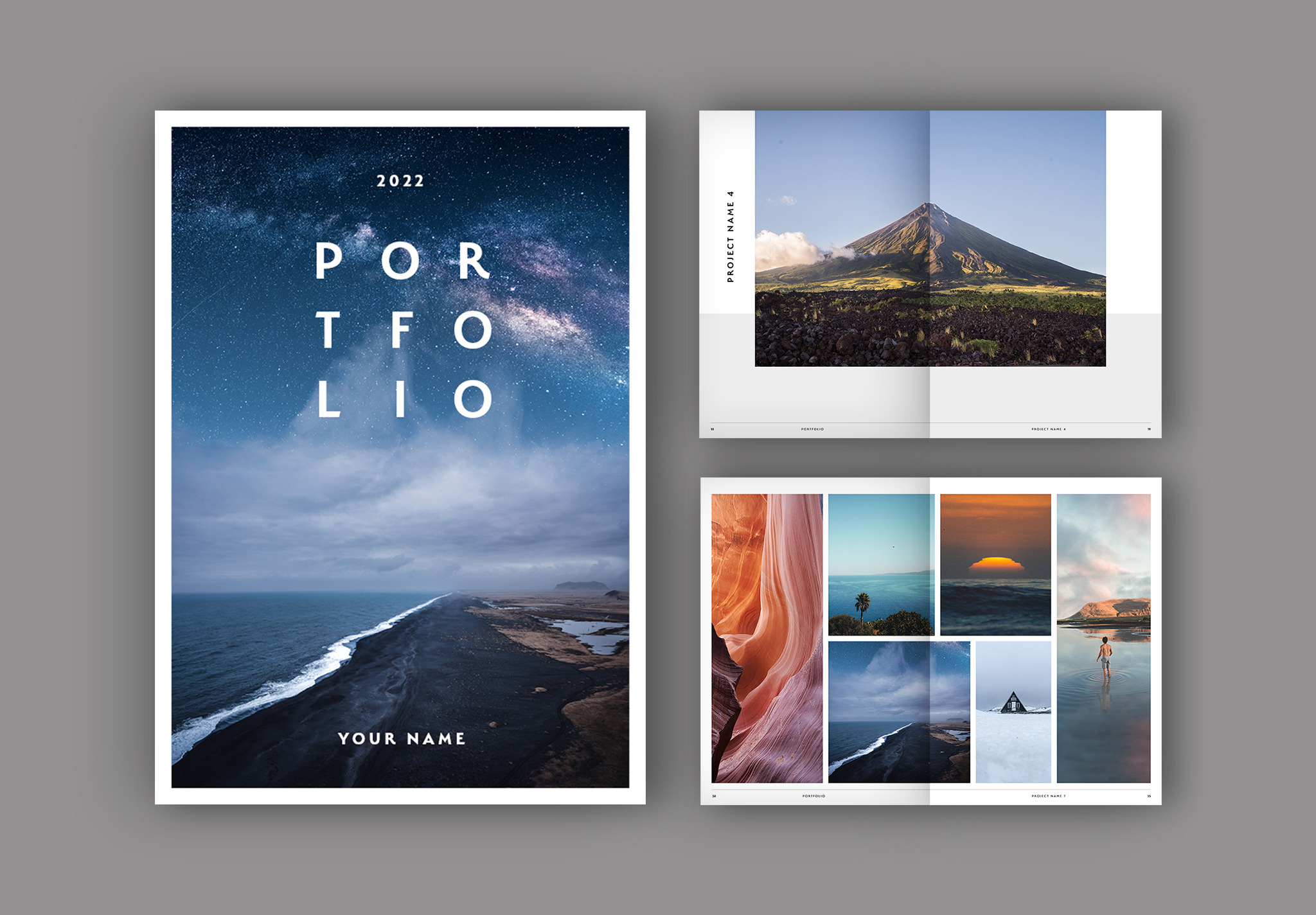 Portfolio Layout (A4+US), a Brochure Template by tomsarraipodesign ...