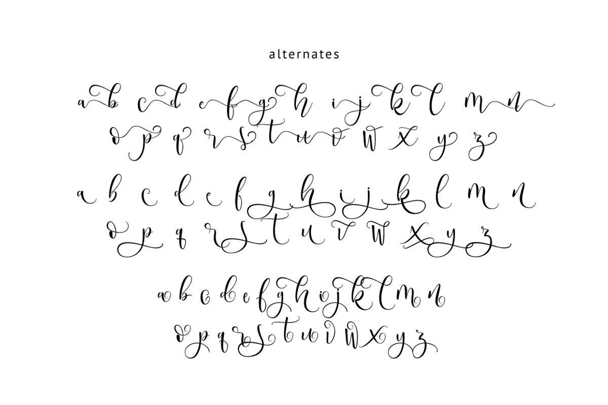 West Cousin Typeface, a Script Font by Thirtypath Studio
