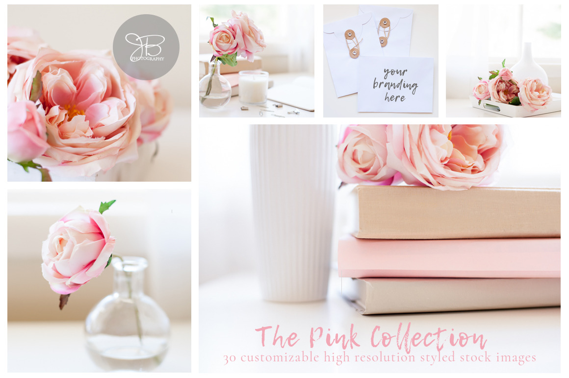 Pink Collection | Stock Photo Bundle, a Business Photo by JB Stock ...