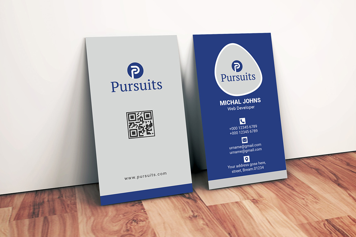 Business Card, a Business Card Template by UI_Expert