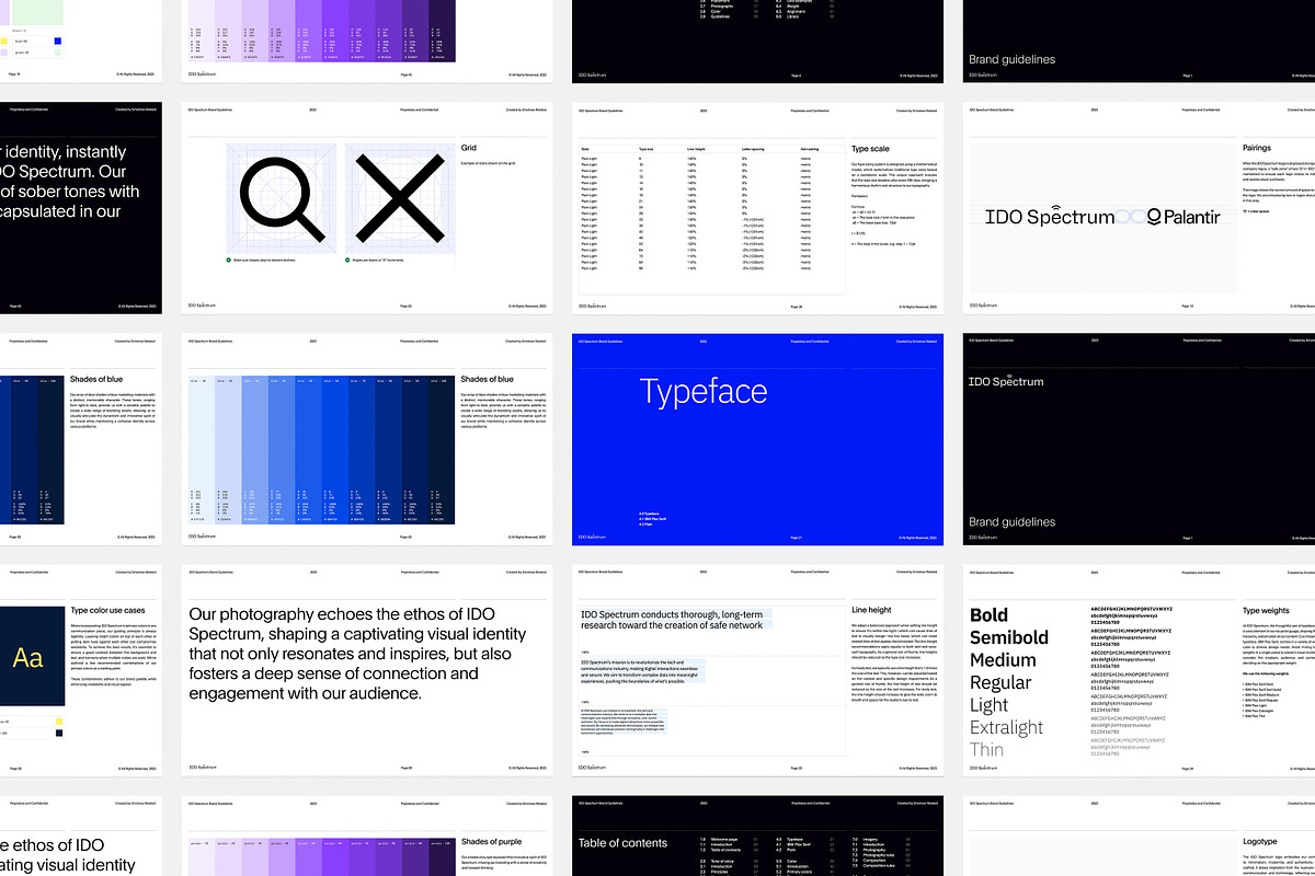 IDO Spectrum Brand Style Guidelines, a Presentation Template by Smotrow ...