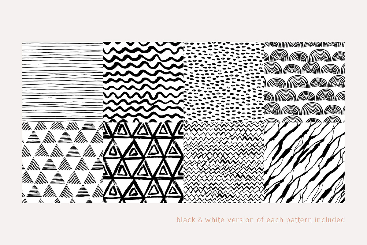 Handmade patterns, a Pattern Graphic by Magnia