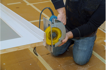 Close Up process cutting of hand, an Industrial Photo by Ungvar Studio