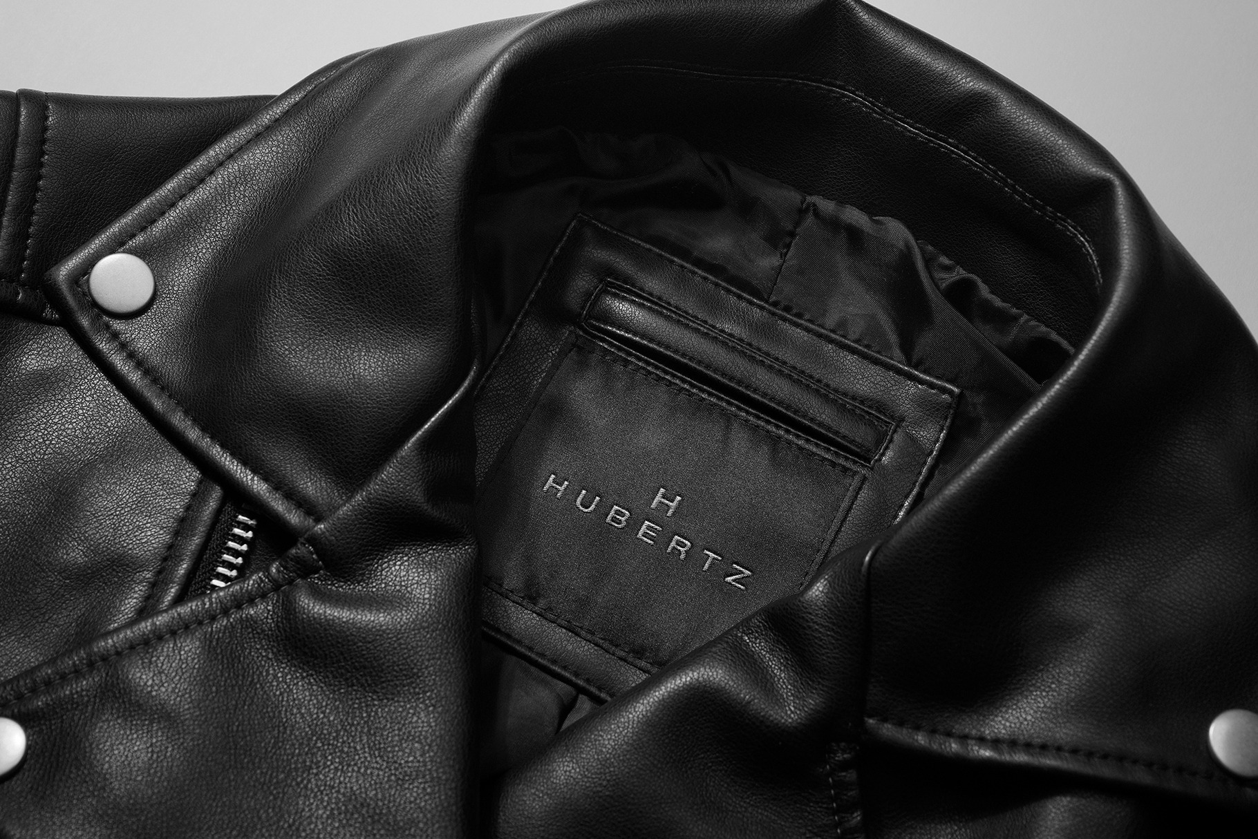 Logo Mockup Label Leather Jacket, a Hoody Mockup by Asylab
