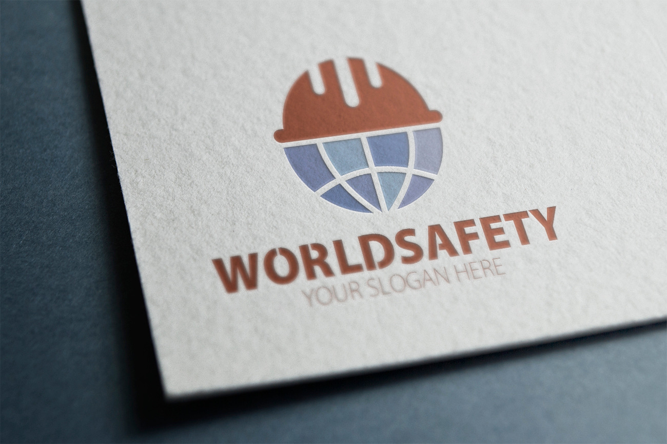 World Safety Logo, a Branding & Logo Template by essegraphic