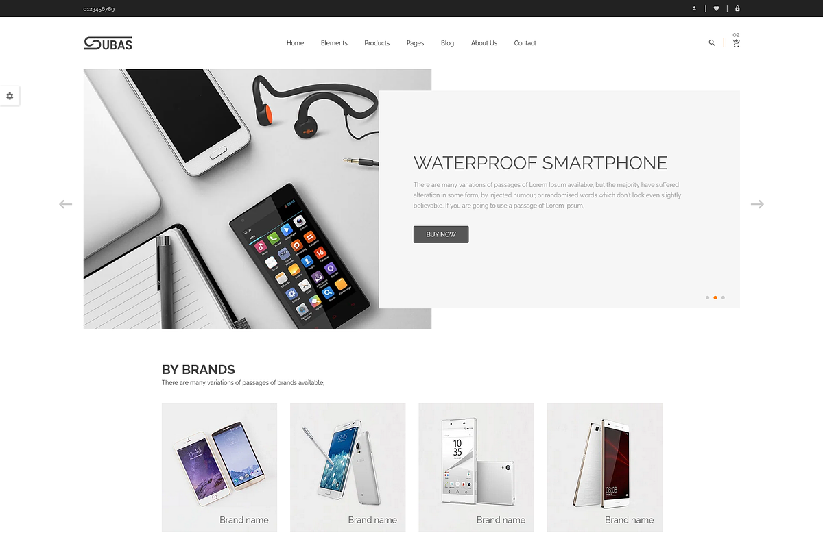 Electronics Store HTML Template, a Bootstrap Template by HasThemes ...