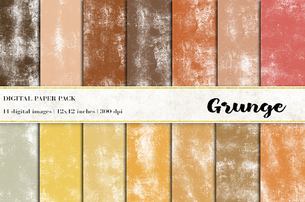 Vintage Digital Papers, a Texture Graphic by BonaDesigns