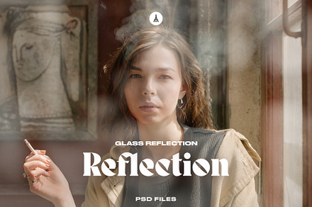 Reflex - Custom Glass Reflection | Textures ~ Creative Market