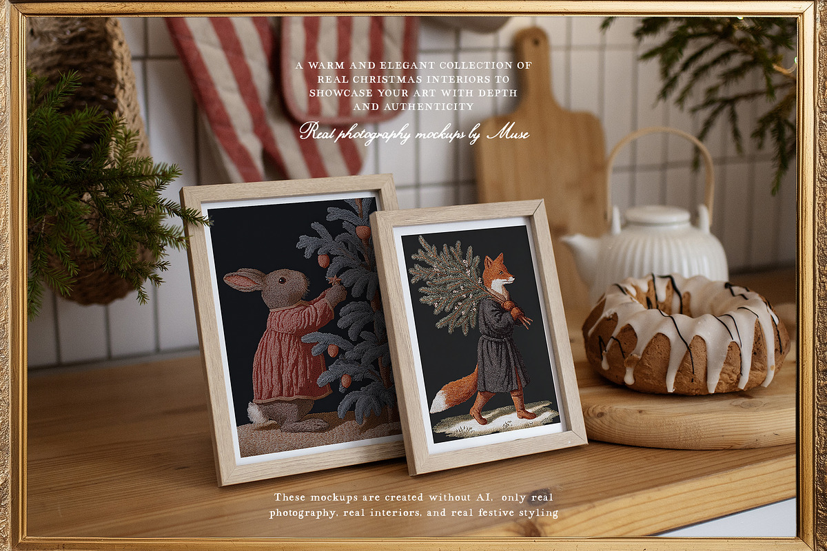 December Glow 150 Christmas Mockups