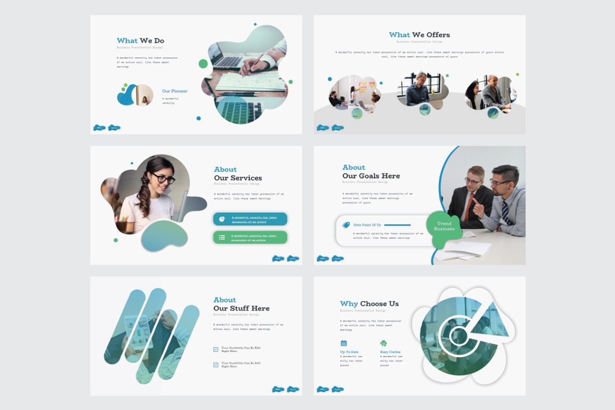 ANNUAL REPORT-Google Slide Template, a Presentation Template by Shafura