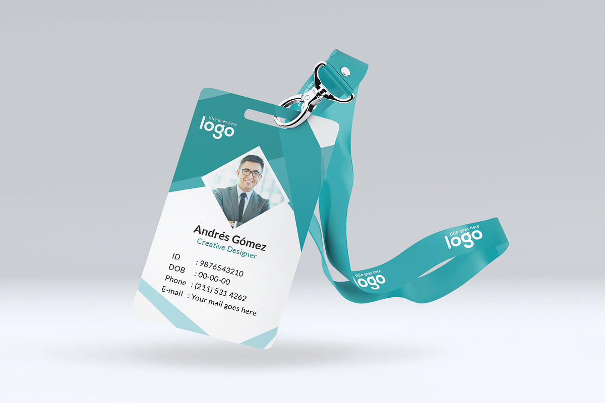 Official ID Card Design, a Stationery Template by ZAAS