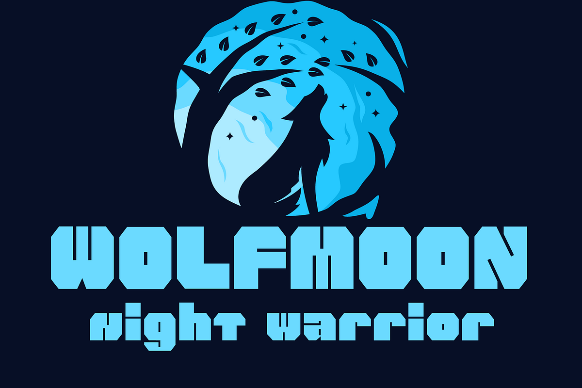 WOLF Font, a Font by 177Studio