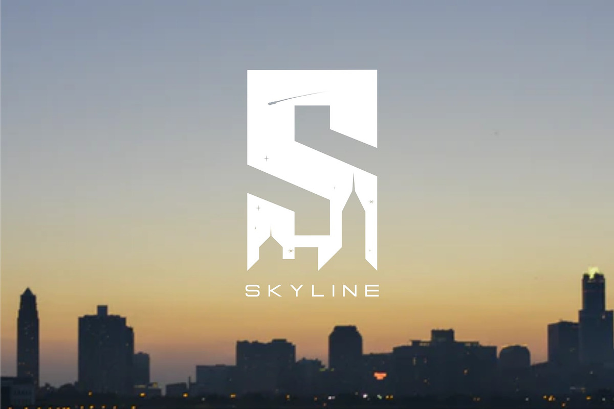 SKYLINE DISPLAY FONT, a Font by herulogo