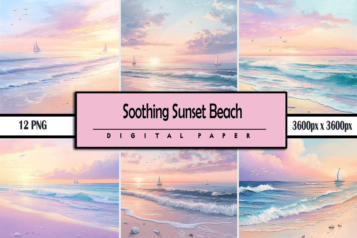 Soothing Sunset Beach