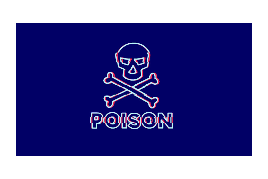Animation Poison Symbol Skull, a Graphic by patrimonio