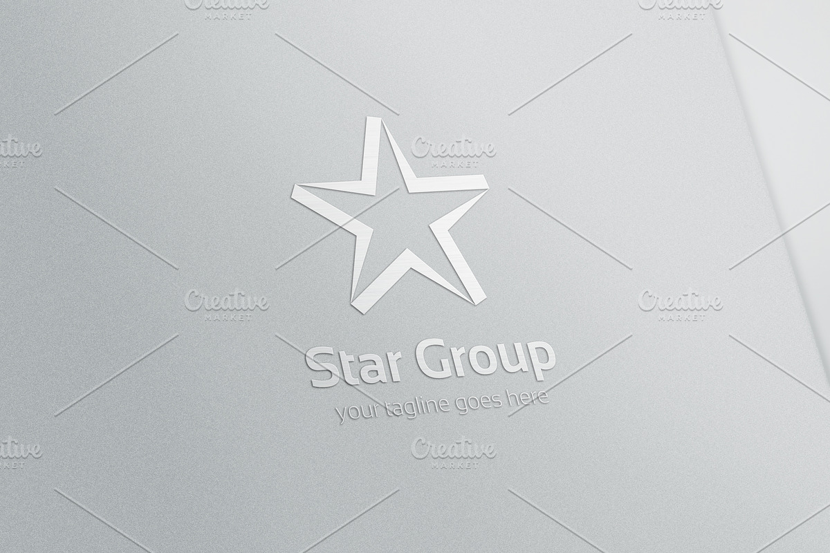 Star Group Logo, a Branding & Logo Template by XpertgraphicD