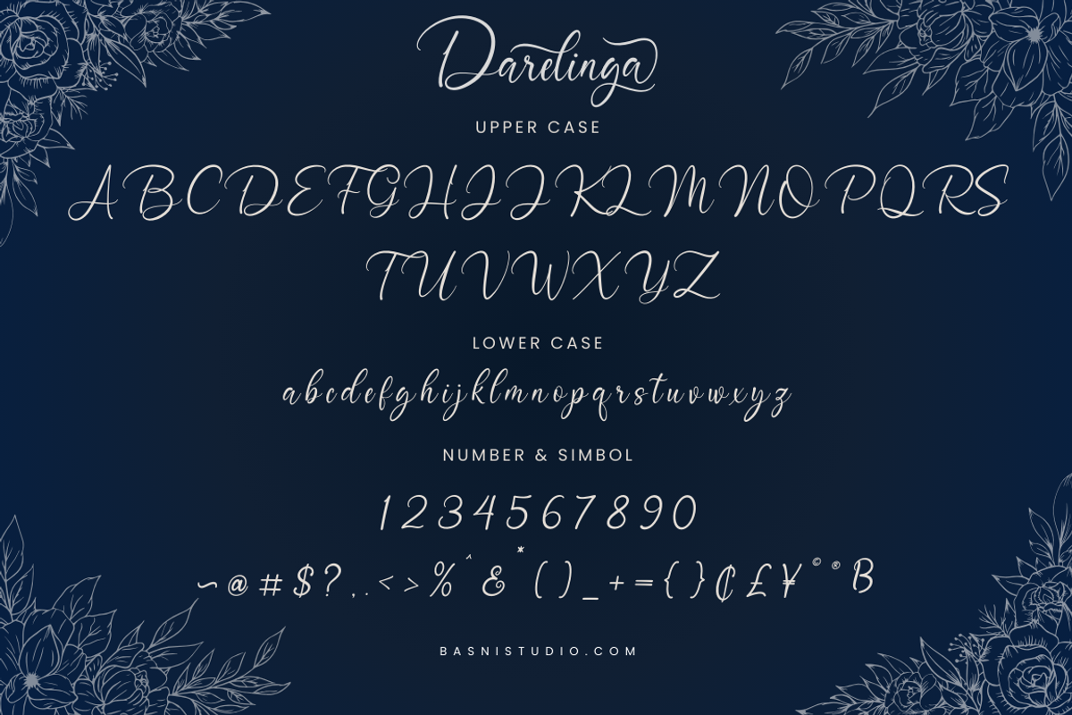 Darelinga Modern Calligraphy | Creative Market