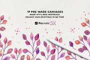 Sale Procreate Paper Texture Canvas, a Brush Add-On by RadekBroz