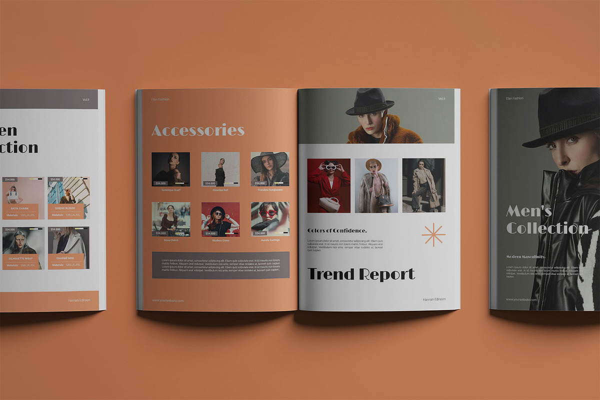 Fashion Product Catalog, a Magazine Template by Haps Space