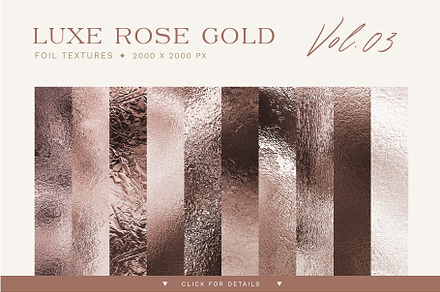 Rose Gold Textures II | Textures ~ Creative Market