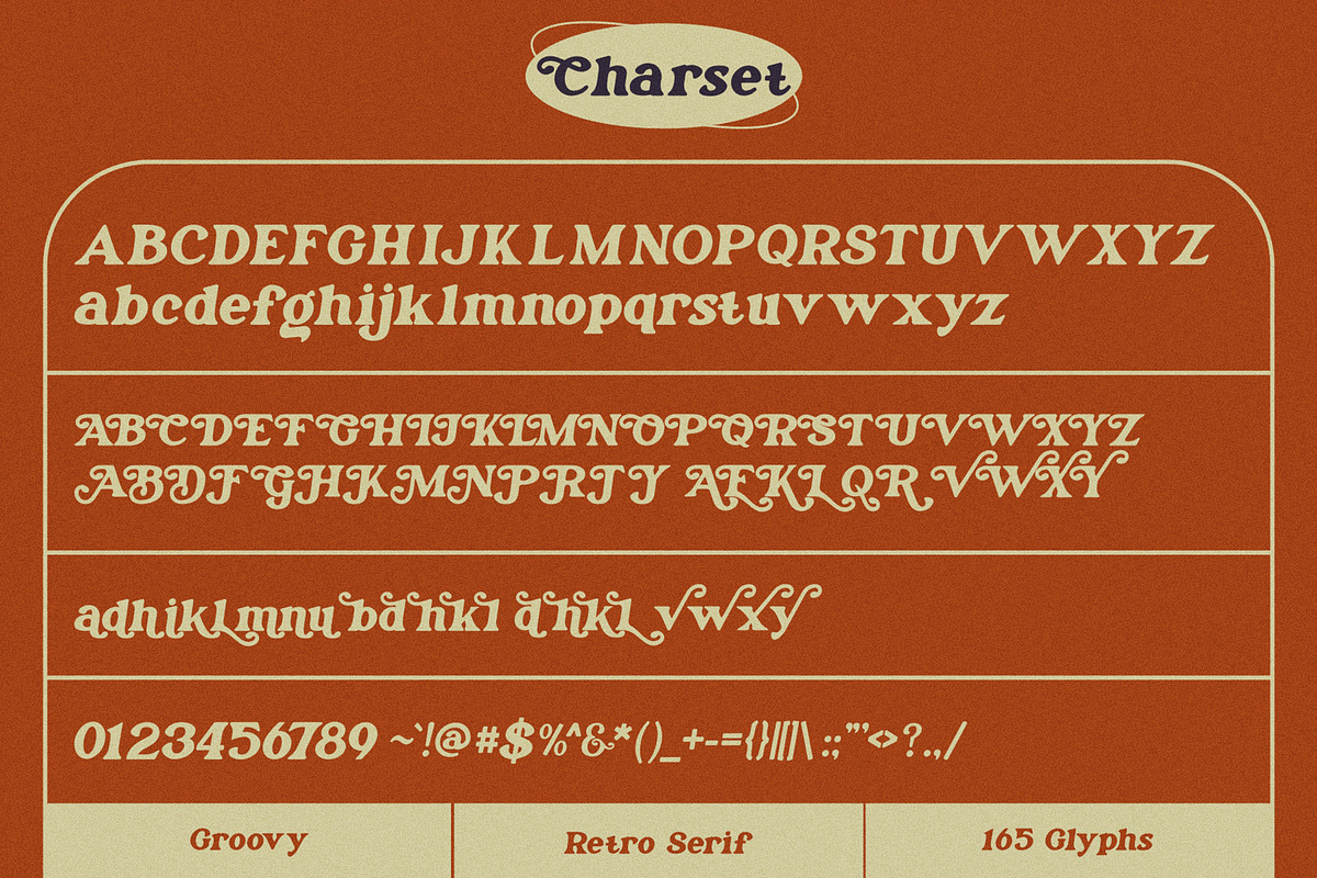 Gracy - Groovy Typeface, a Font by Bentype Studio